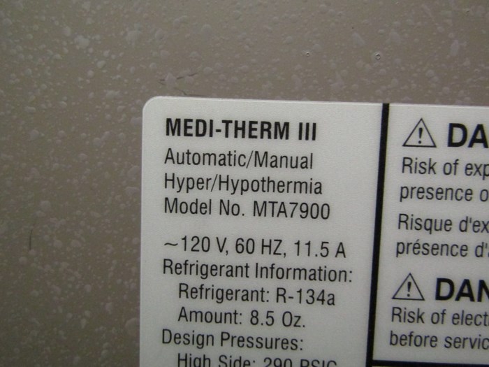 Gaymar Meditherm III MTA7900 Hyper/Hypothermia Machine for sale