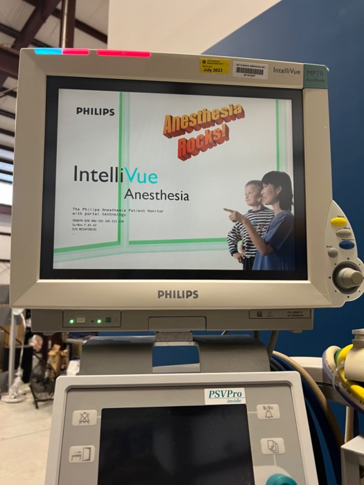 GE Aestiva 5 Anesthesia Machine - Datex Ohmeda/W Philips IntelliVue ...