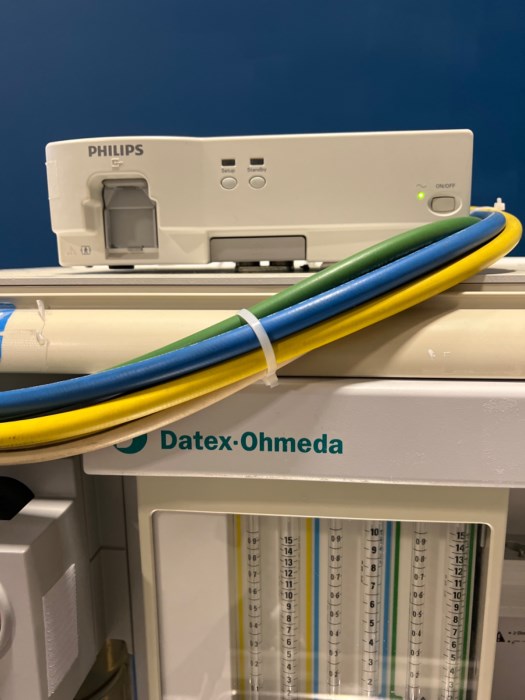 GE Aestiva 5 Anesthesia Machine - Datex Ohmeda/W Philips IntelliVue ...