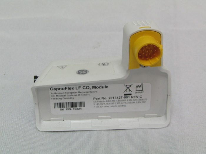 GE CapnoFlex LF CO2 Module for sale