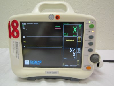 GE Dash 3000 Patient Monitor With Capnoflex LF CO2 Module for sale