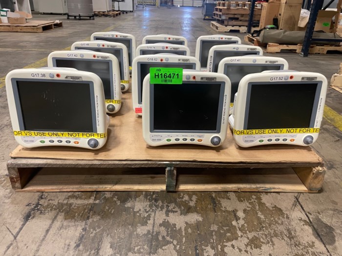 GE Dash 4000 Monitors *Lot of 12* for sale