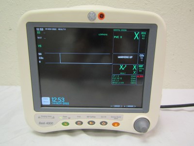 GE Dash 4000 Patient Monitor With Capnoflex LF CO2 Module for sale