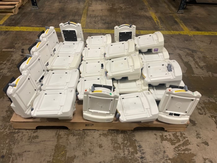 GE Dash Port 2 Monitor Docking Station *Lot of 28* for sale