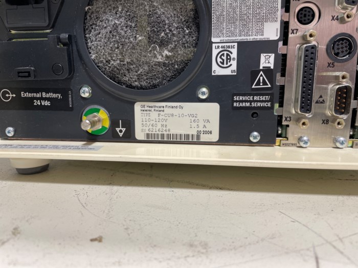 GE F-CU8-10-VGZ Module Rack for sale