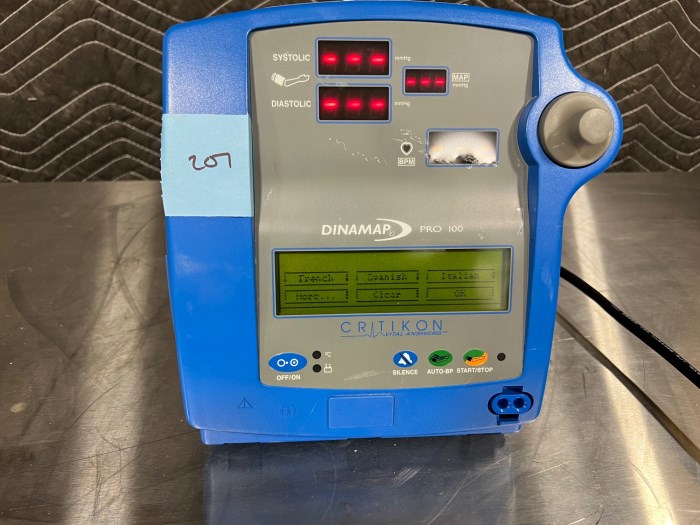 GE Healthcare Dinamap Pro 100 Vital Signs Monitor for sale