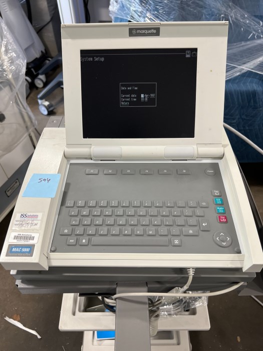 GE Healthcare MAC 5000 ECG for sale