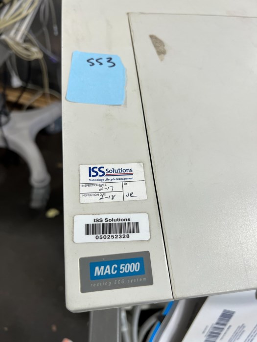 GE Healthcare MAC 5000 ECG for sale