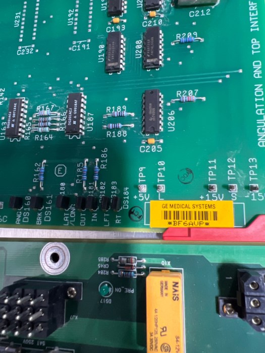GE LEGACY PCB BOARD FOR X-RAY GENERATOR CABINET for sale