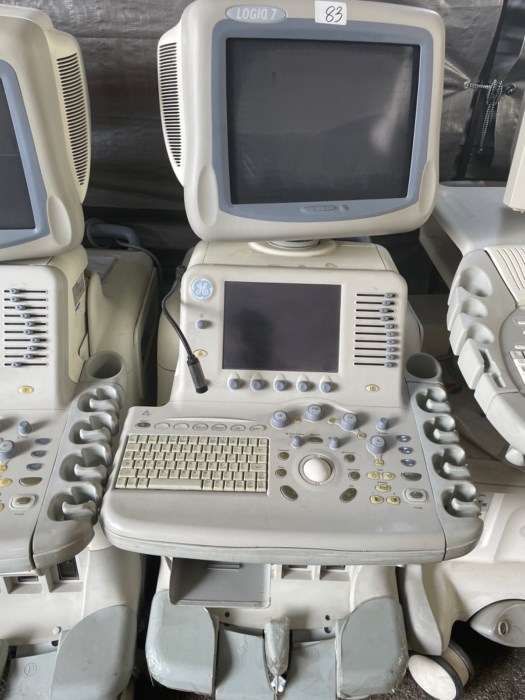 GE logic 7 ultrasound ( No probe) for sale
