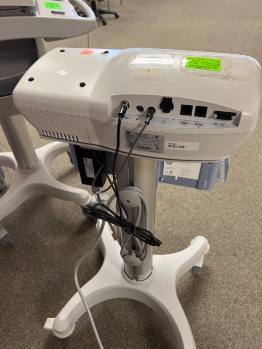 GE MAC 5000 Resting ECG EKG Monitoring System And GE Corometrics 170 ...
