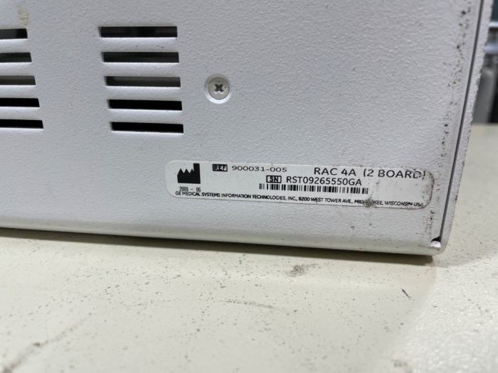 GE TRAM-RAC 4A Module Rack for sale