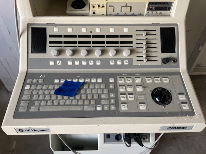 GE Vingmed CFM800 Ultrasound Machine for sale