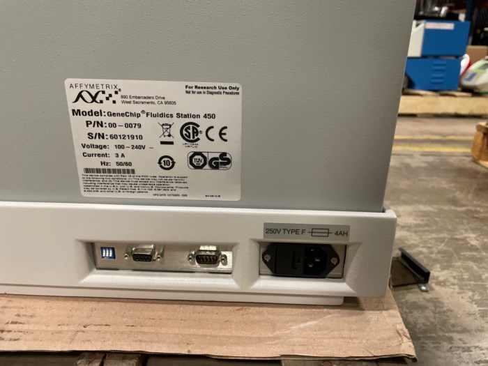 GeneChip Fluidics Station 450 for sale