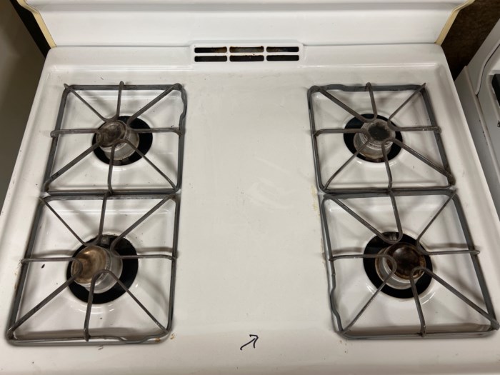 General Electric Four Burner Gas Oven for sale