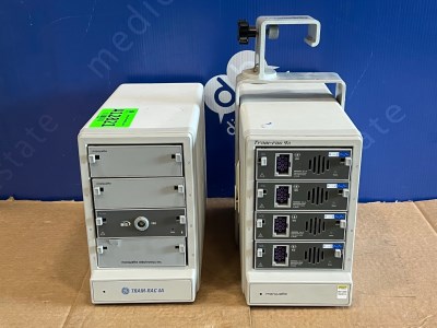 General Electric Modules Racks (Lot of 2 Racks - includes assorted ...