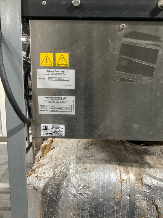 GETINGE 433HC STEAM STERILIZER for sale