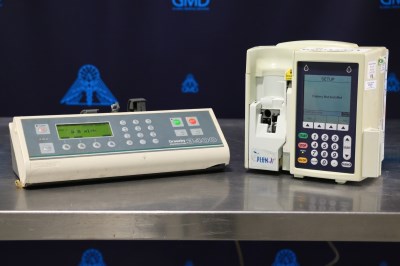 Graseby 3400 Syringe Pump w/ Hospira Plum A+ Infusion Pump for sale