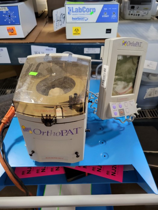 Haemonetics OrthoPAT Autotransfusion System for sale