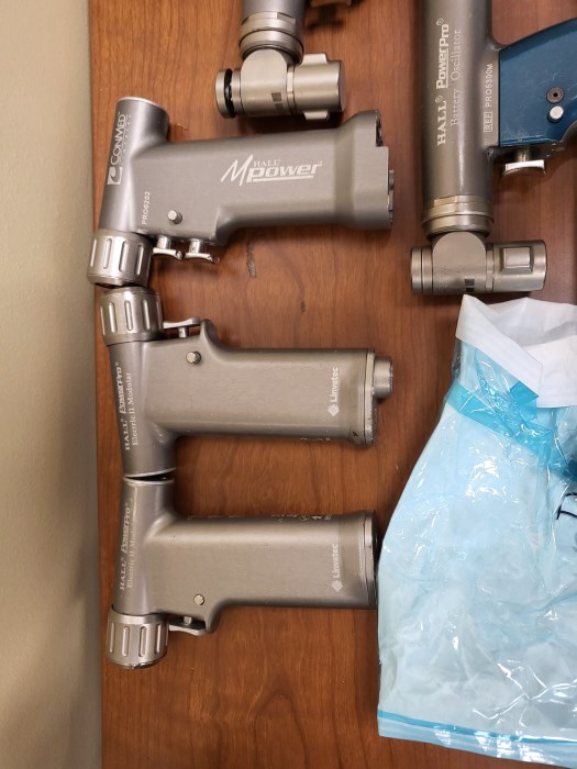 ConMed Linvatec Hall PowerPro Battery Oscillator Saw Surgical ...