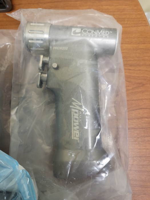 ConMed Linvatec Hall PowerPro Battery Oscillator Saw Surgical ...