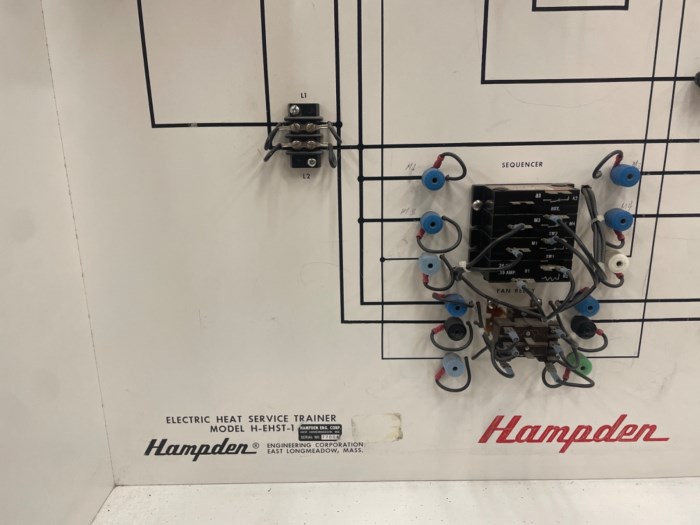 Hampden Electric Heat Service Trainer Model H-EHST-1 for sale