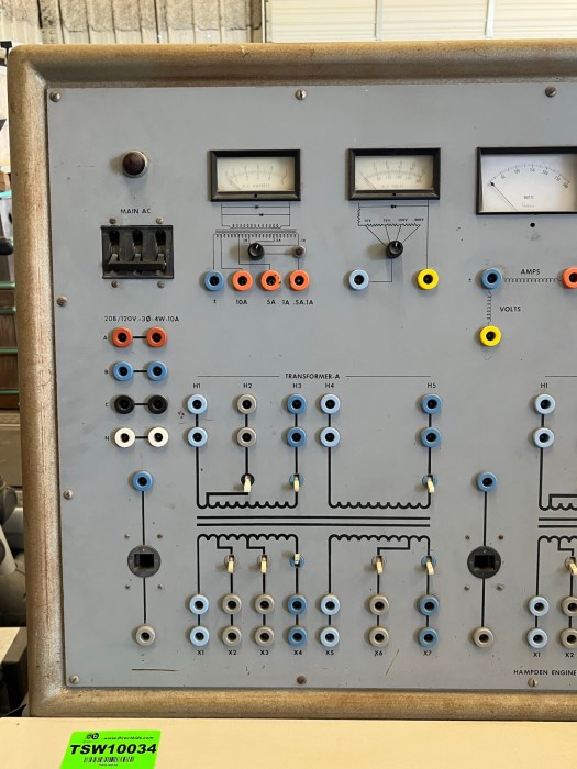 Hampden Model H-TTC-PIL-1 Transformer - Learning Module for sale