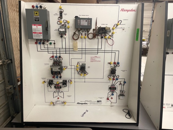 Hampden Three Phase Compressor Trainer Model: H-TPCT for sale