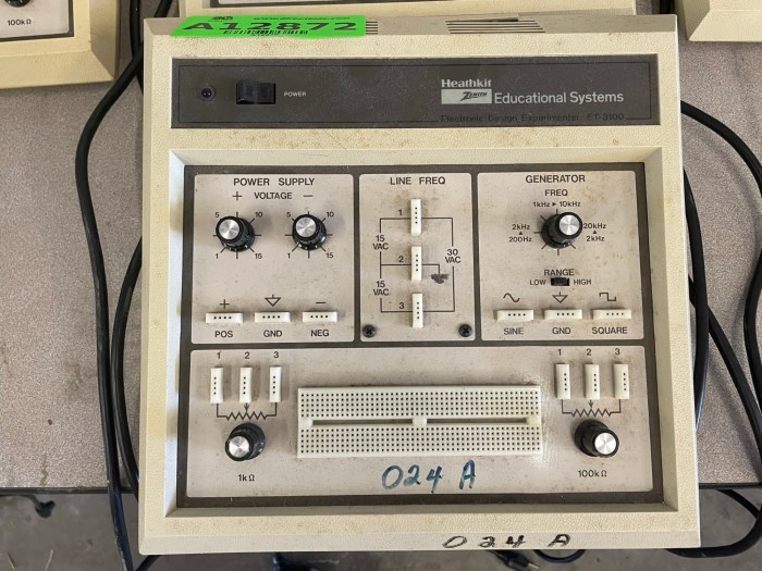 Heathkit Zenith Educational Systems Electronic Design Experimenter ET ...
