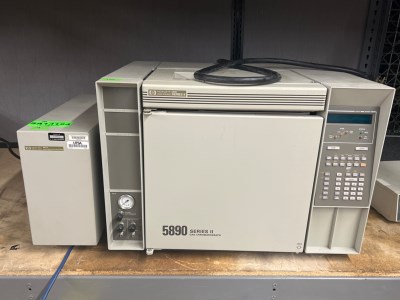 Hewlett-Packard Packard 5890 Series II Gas Chromatograph w/ 5971A Mass ...