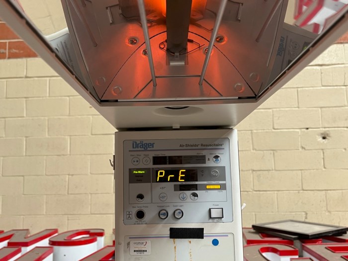 Hill-Rom Model: WBR82 Drager Air-Shields Resusciltaire (Lot of 2) for sale