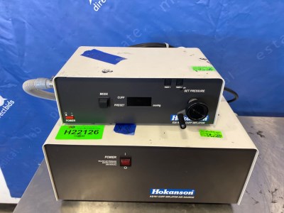 Hokanson AG101 Cuff Inflator Air Source & E20 Rapid Cuff Inflator ...