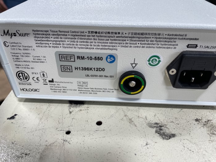 Hologic Myosure RM-10-550 Tissue Removal System for sale