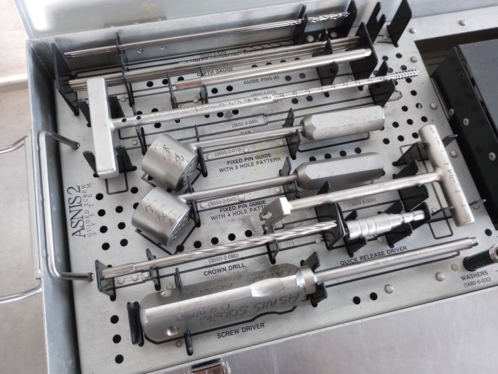 Howmedica Asnis 2 Guided Screw System Set for sale