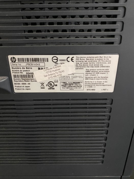 HP Color Laserjet CP4525 for sale