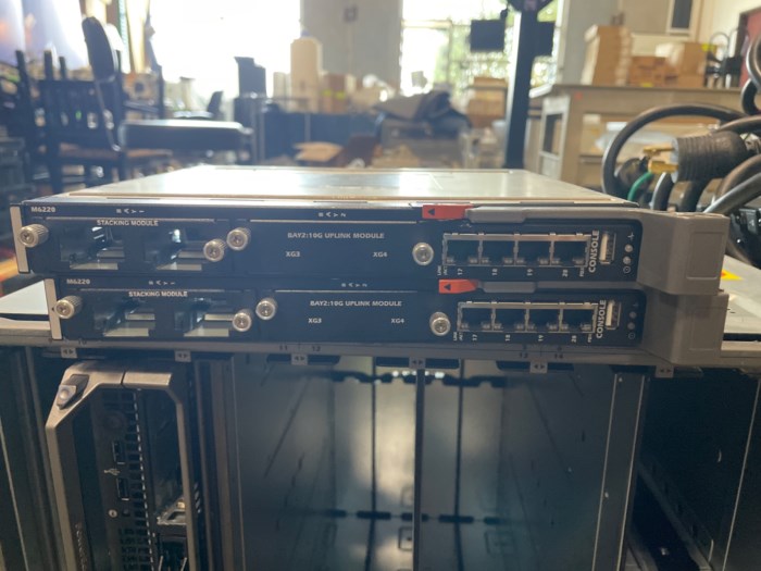 Dell M1000 Bladecenter Chassis, PSU, and Fans, M610 blades, 30Amp Dell ...