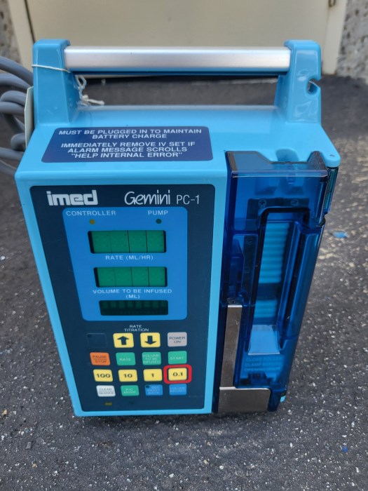 Imed Gemini PC-1 Infusion Pumps (6) for sale