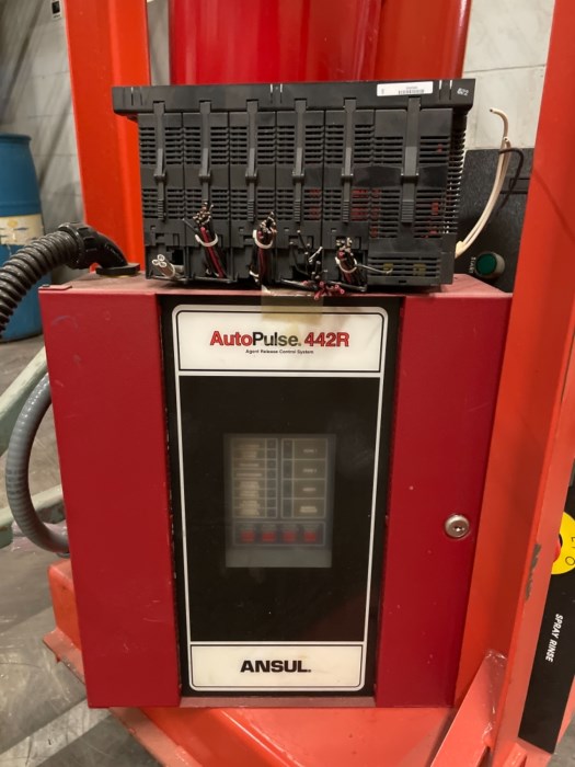Industrial Fire Extinguisher System w/Ansul Auto Pulse 442r Agent ...