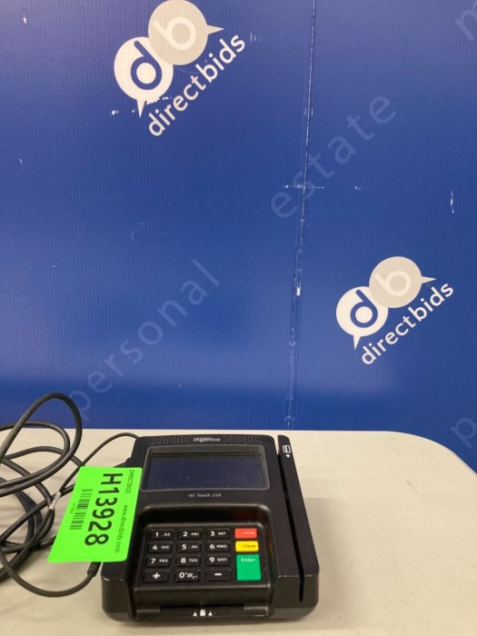 Ingenico ISC 250 Touch Card Swiper for sale
