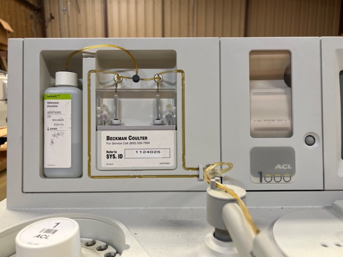 Instrumentation Laboratory ACL 1000 Automated Coagulation Lab Analyzer for sale