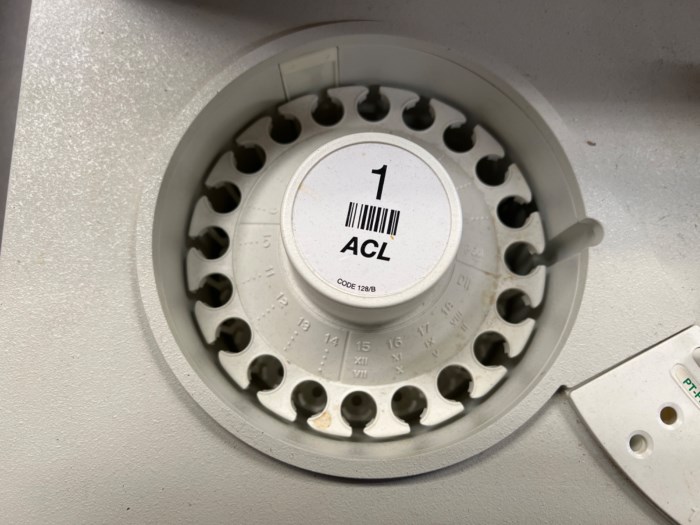 Instrumentation Laboratory ACL 1000 Automated Coagulation Lab Analyzer for sale