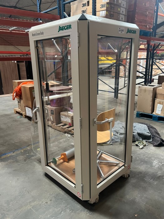 Jaeger MasterScreen Body Plethysmograph Cabin for sale