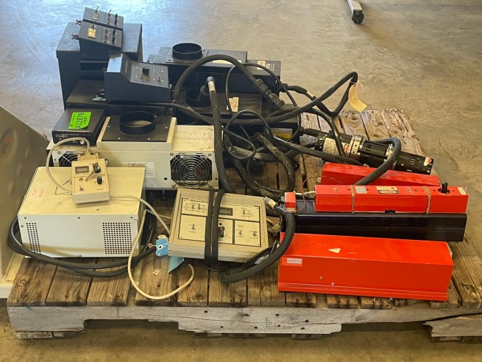 JDS Laser System Components (Lot of 1 Pallet) for sale