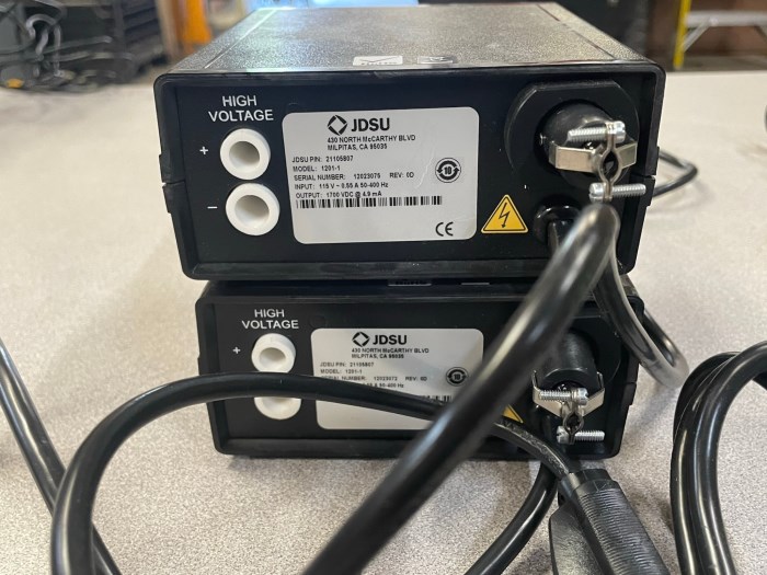 JDSU Model: 1101 Laser w/ Two Power Supplies for sale