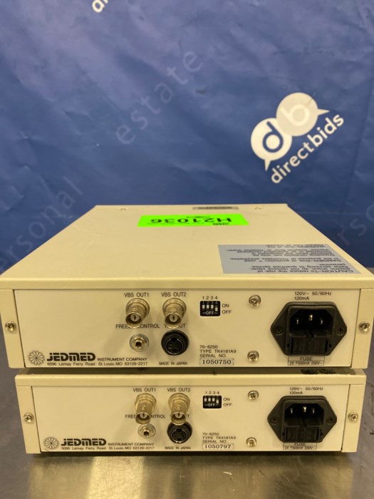 JedMed 70-6250 Star Med StarMed CCD Color Camera with Freeze Frame for sale