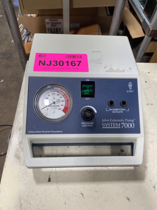 Jobst System 7000 Extremity Pump for sale