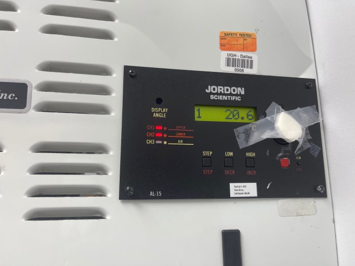 Jordon Scientific Medical Refrigeration Unit for sale