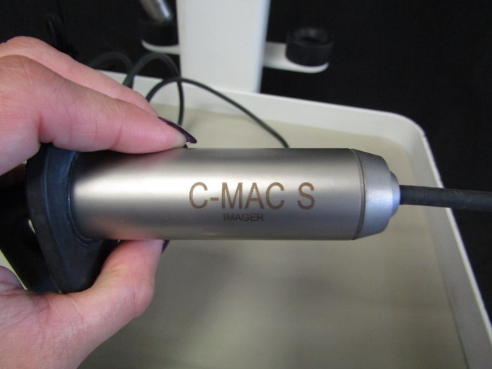 Karl Storz C-Mac 8403 ZX Monitor with Stand & Cart W/ C-Mac S Imager ...