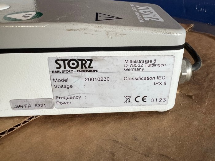 Karl Storz - Endoskope clearvision II 403341 20 Lens Irrigation System ...