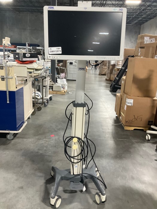 Karl Storz Endoskope Secondary Monitor Stand for sale